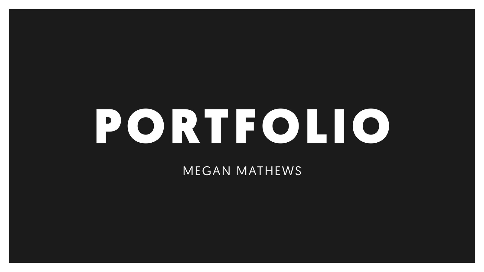 Portfolio - Megan Mathews by Meg Mathews - Flipsnack