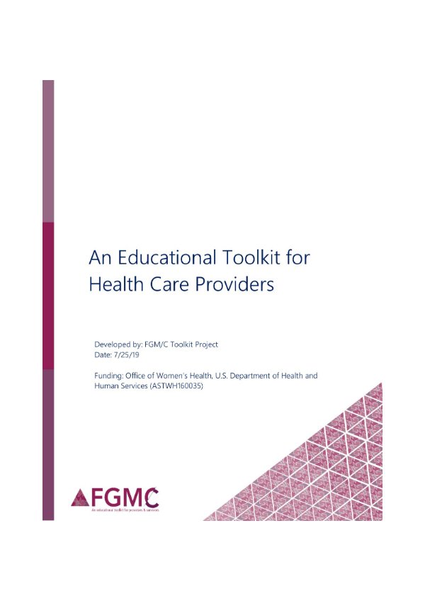 Educational Toolkit for Health Care Providers Part 1 by Tim - Flipsnack