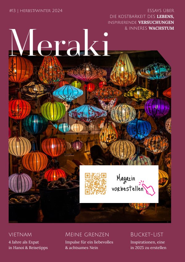 Magazin Meraki #13 Herbst Winter 2024 Vorschau zum Bestellen by Almut ...