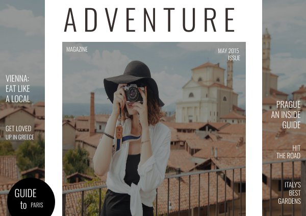 Travel Brochure Cover Template by Flipsnack templates - Flipsnack