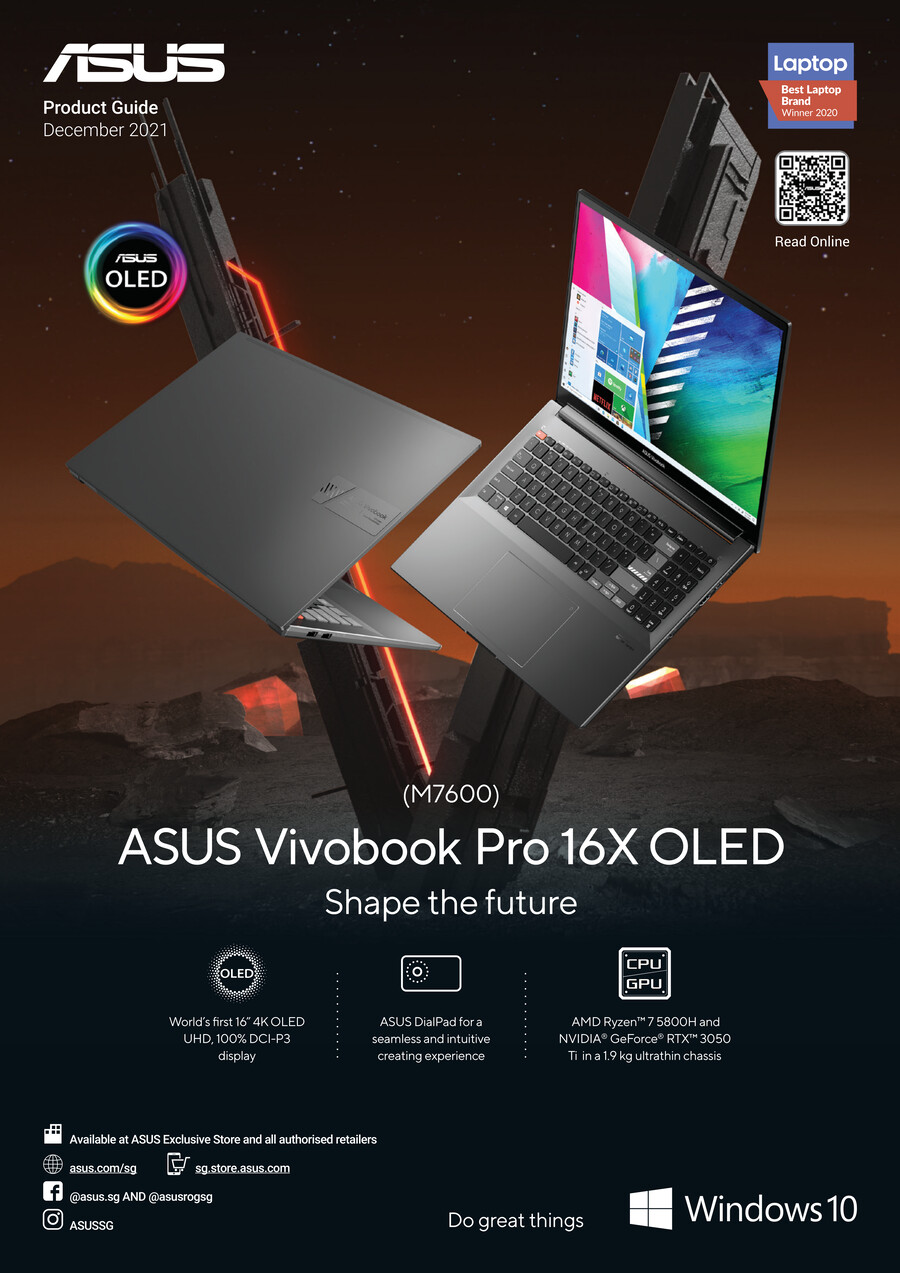ASUS Product Guide (Singapore) - Dec 2021 by ASUS