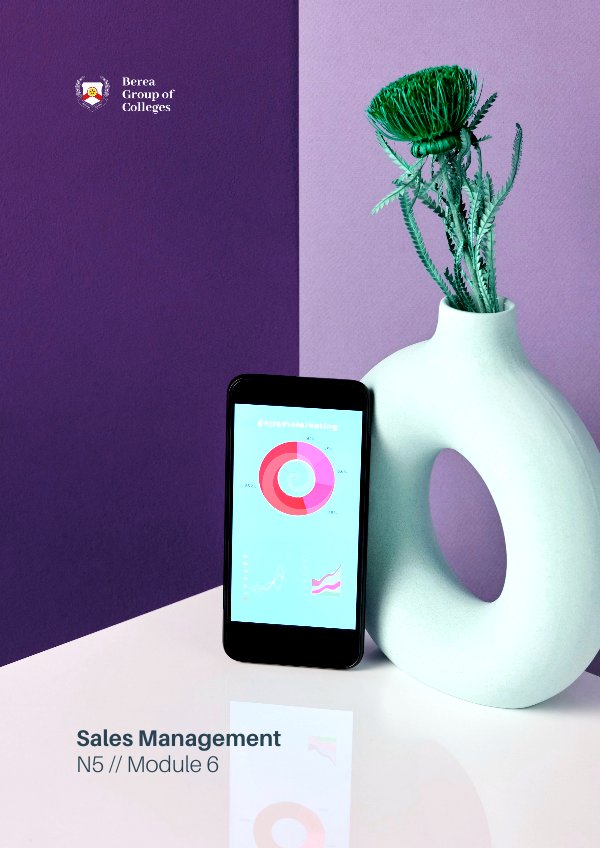 Sales Management N5 - Module 6 by E-Publishing - Flipsnack