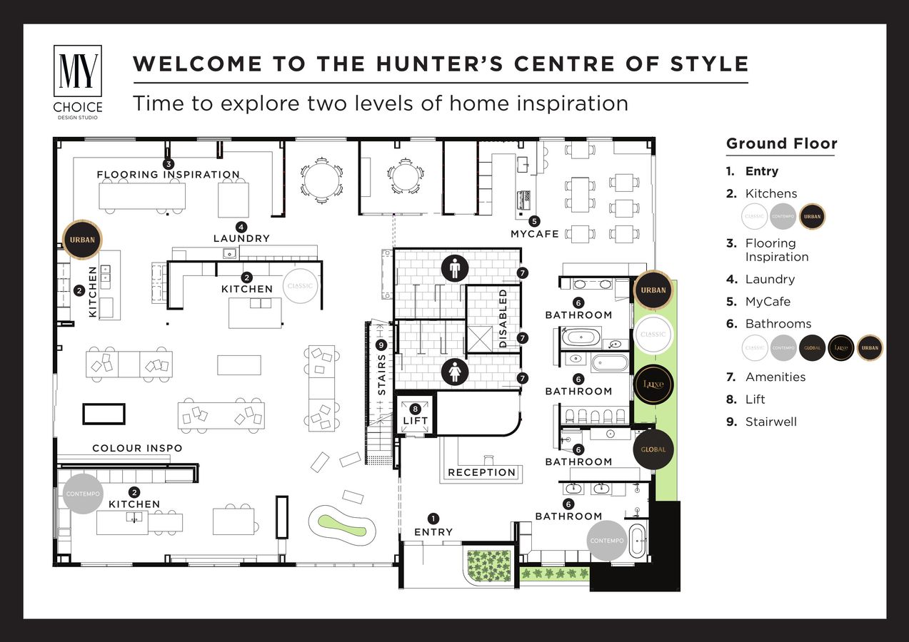 MyChoice Design Studio - Thornton Studio Map by Xplore