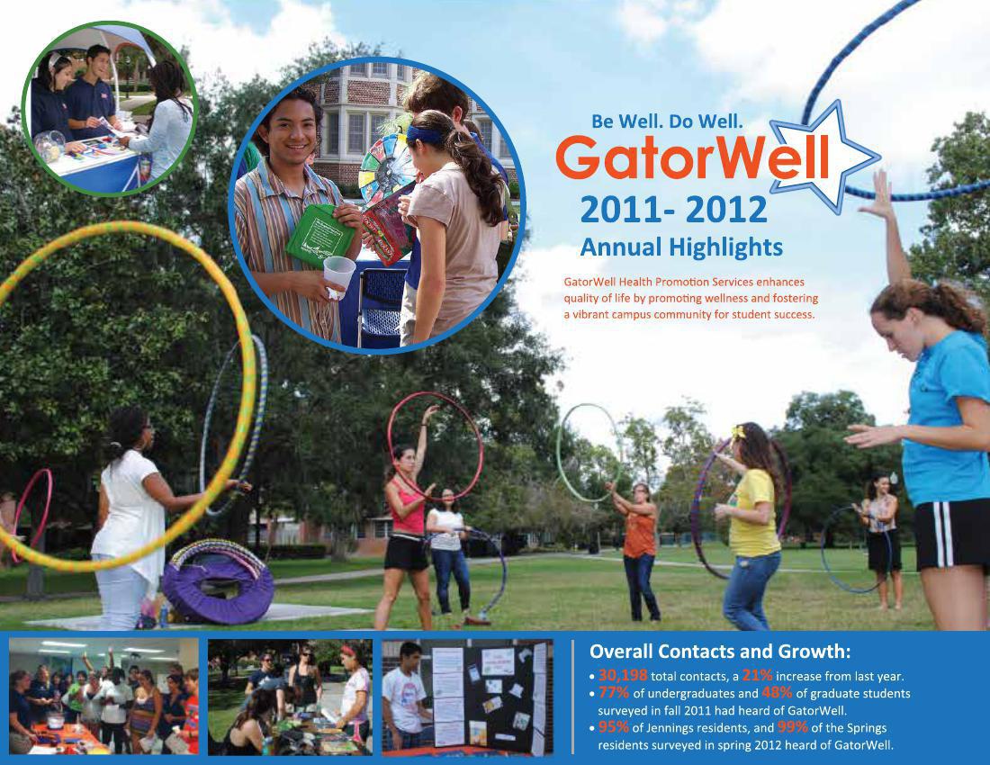 GatorWell 2011-2012 Annual Report by Natalie Rella - Flipsnack