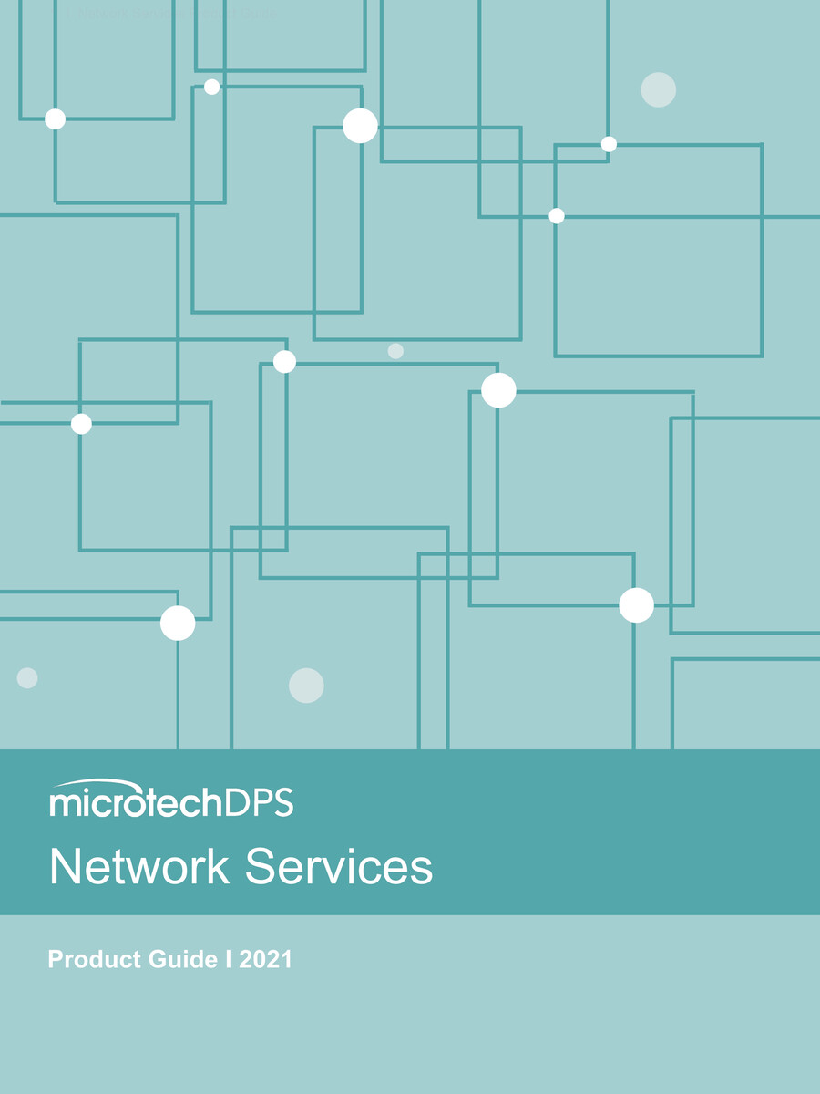 Network Services Product Guide by MicrotechDPS - Flipsnack