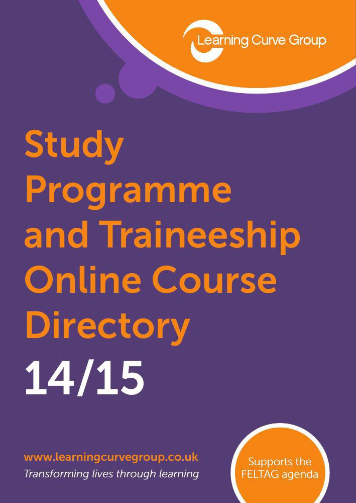 Learning Curve Group - Study Programme and Traineeship Online Co by ...