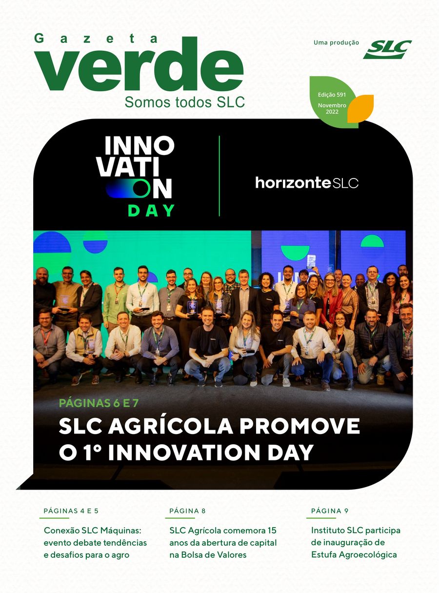 Gazeta Verde Grupo SLC - Novembro 2022 by Grupo SLC - Flipsnack