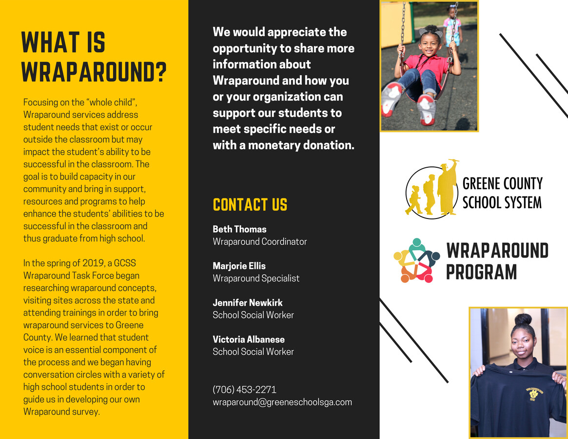 GCSS Wraparound Tri-fold Brochure by Emily McClure - Flipsnack