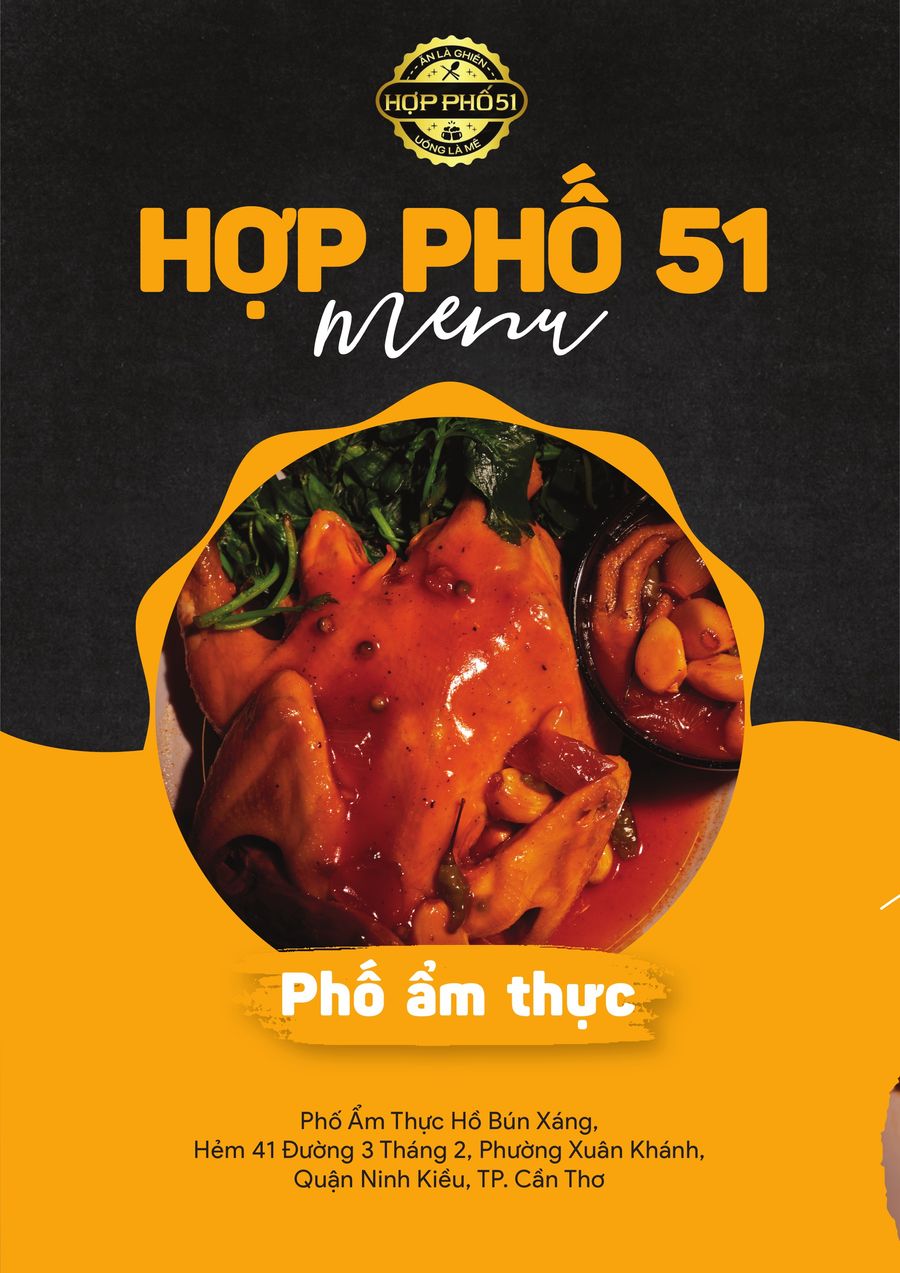 Hop Pho 51 - Menu A4 by Hòa Nguyễn - Flipsnack