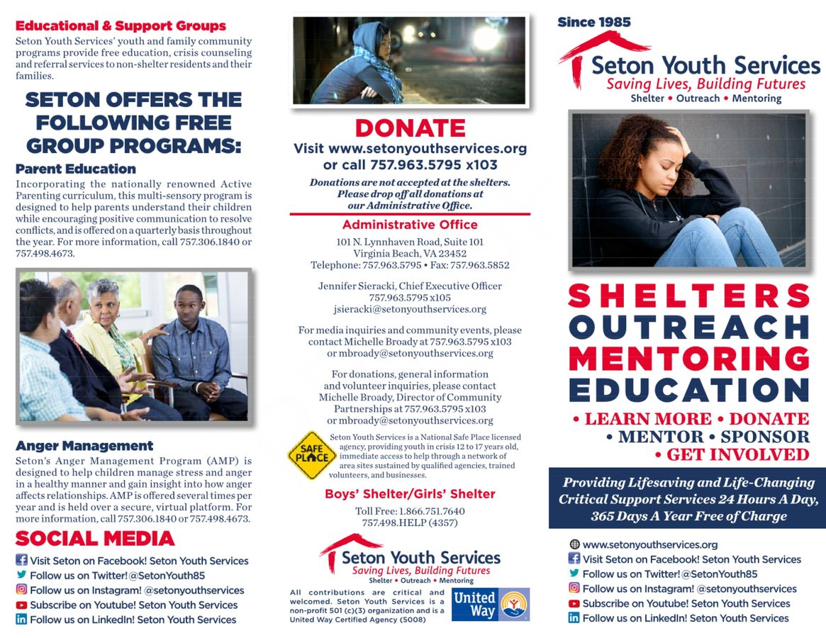 Seton Youth Services' 2023 Program Brochure by jennifer k sieracki ...