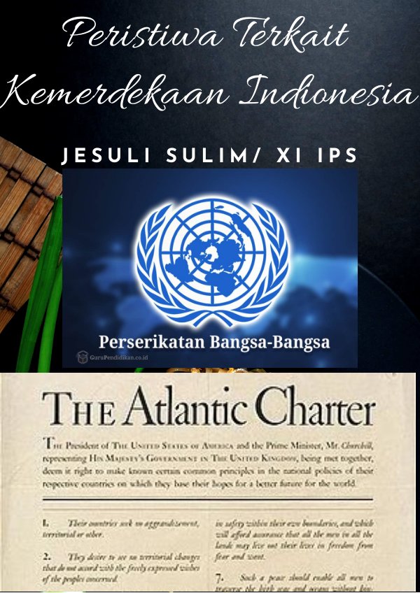 Sejarah Minat Piagam PBB dan Piagam Atlantik by Jesuli Sulim - Flipsnack
