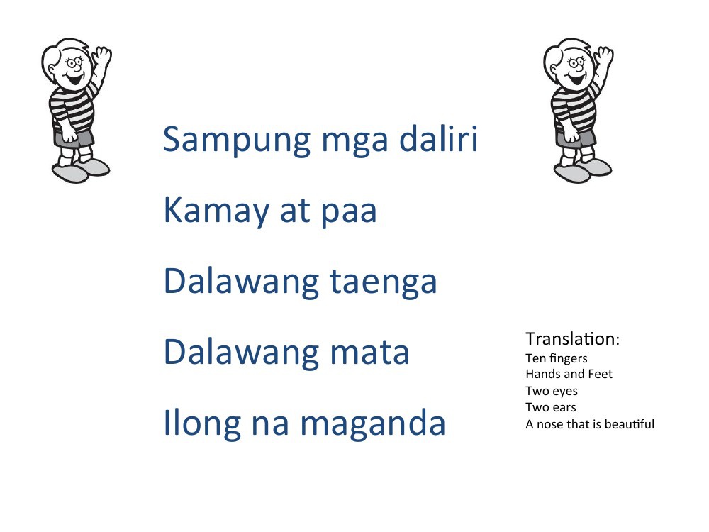 Sampung Mga Daliri Lyrics by hurstm - Flipsnack