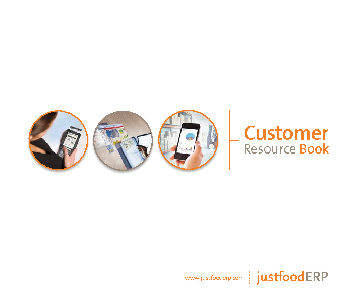 JustFoodERP Customer Resources Book by JustFoodERP - Flipsnack