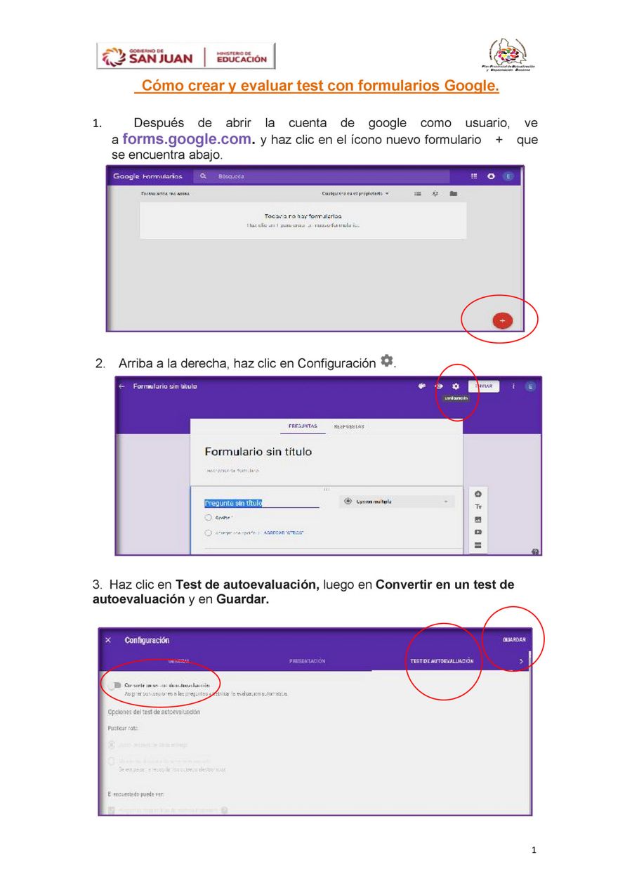 Tutorial para crear test en formulario by Cecilia Sosa - Flipsnack