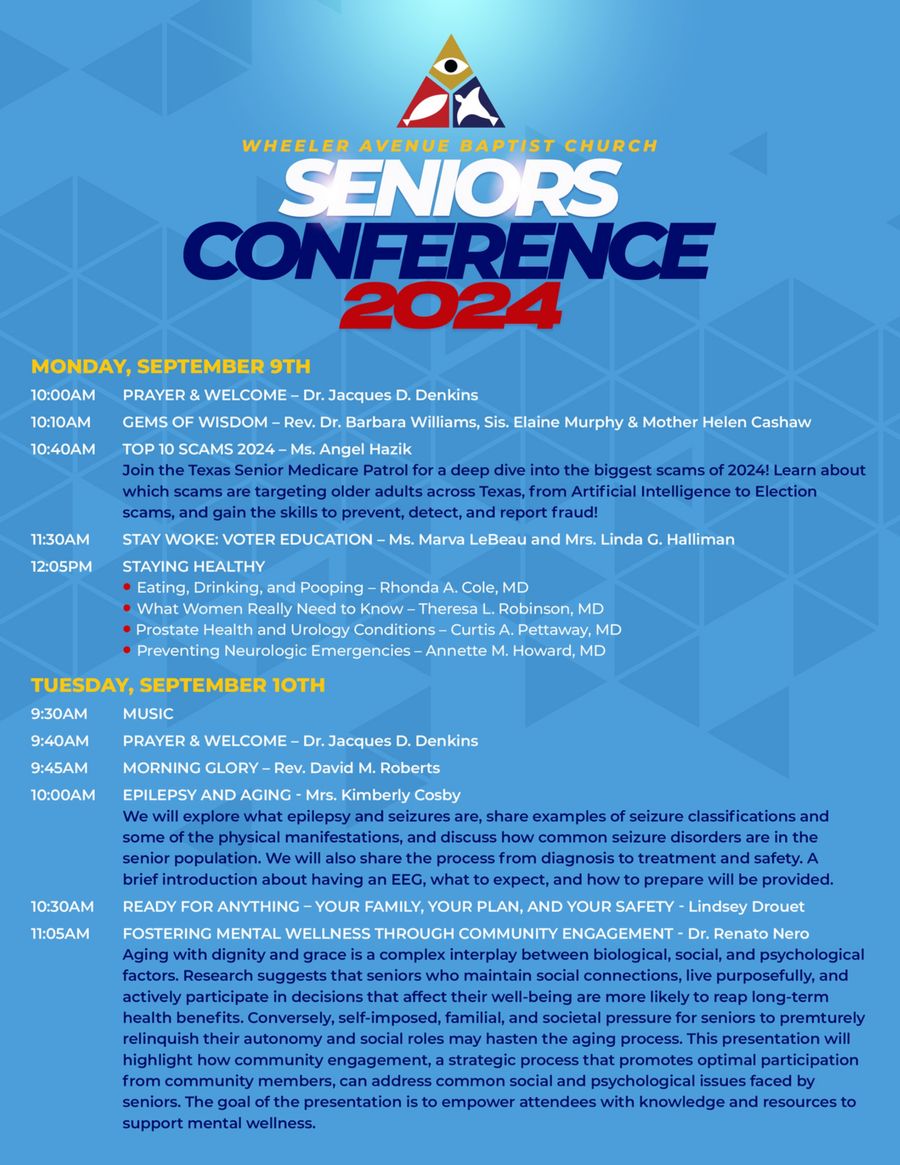 WABC Senior Conference Schedule by Wheeler... - Flipsnack