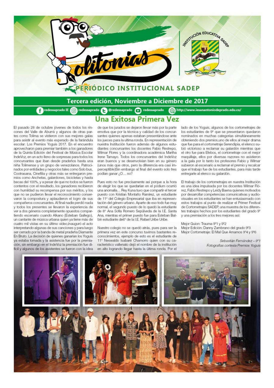 tercera edicion by SEDE CENTRAL - Flipsnack