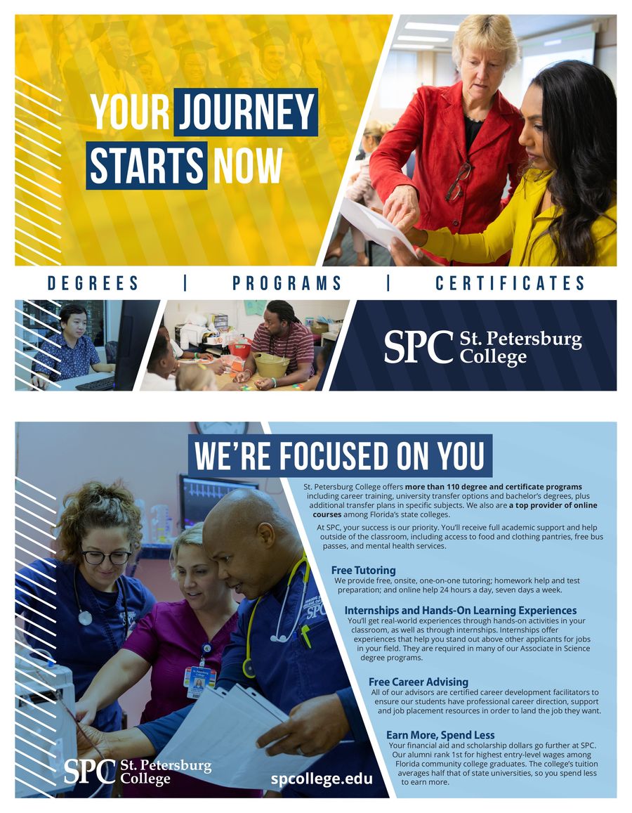 SPC Degrees, Programs and Certificates Brochure by St Petersburg ...