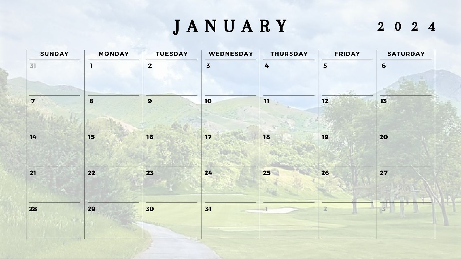 FINAL 2024 Golf Calendar by Lindsey - Flipsnack