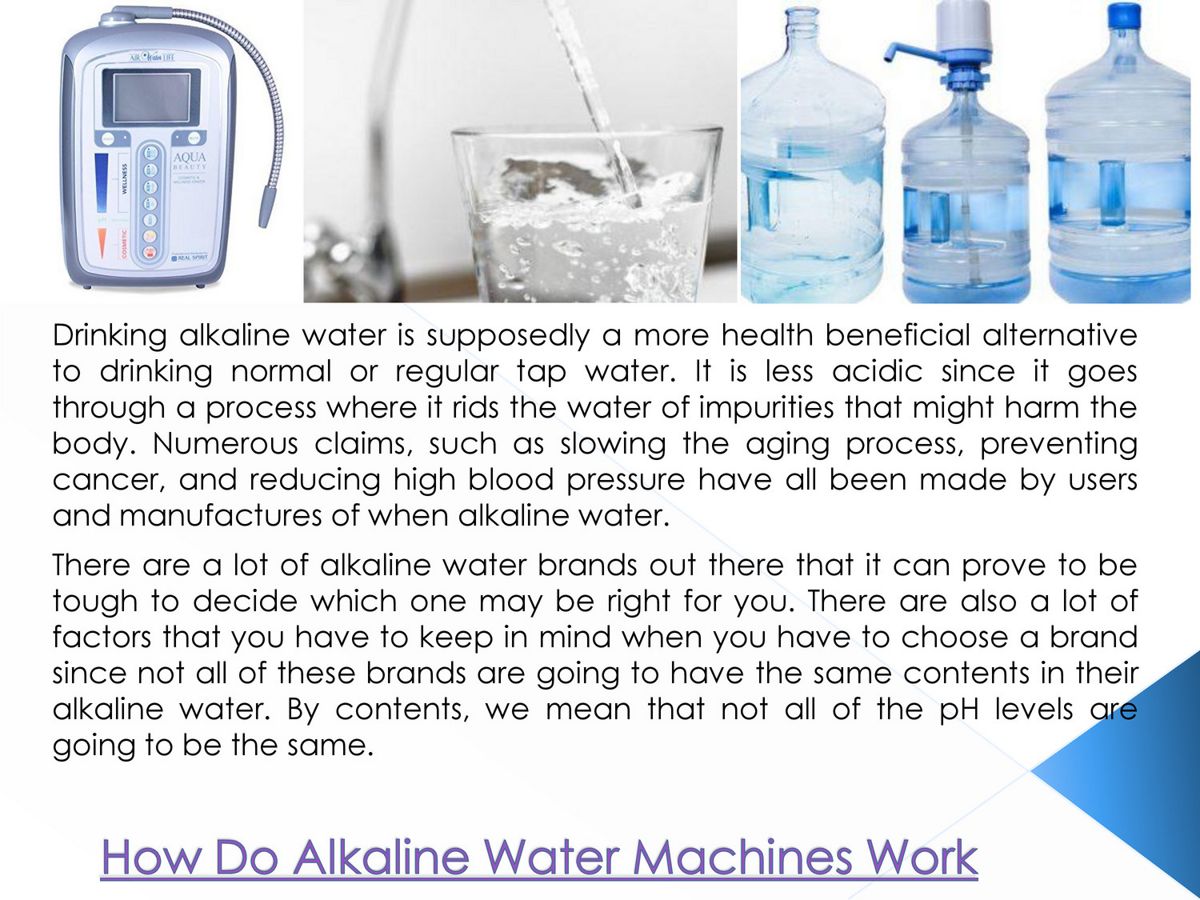 How Do Alkaline Water Machines Work by Alkaline Water... - Flipsnack