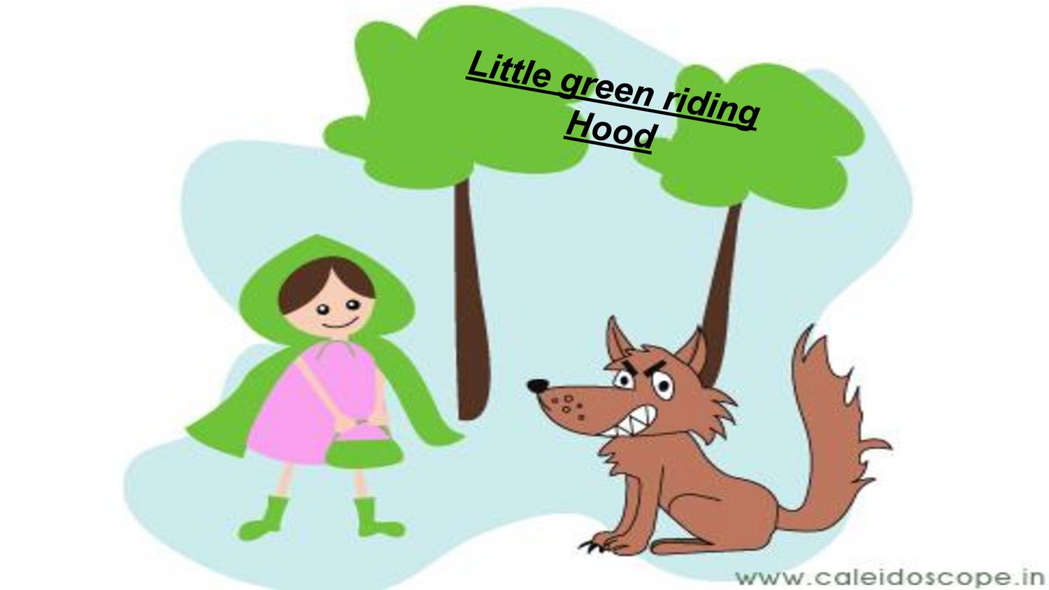 Fairy Tale (my plate story): Little green riding hood by lilahberry19 ...