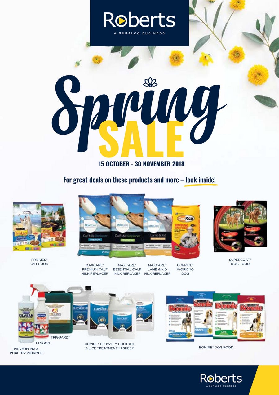 2018 Roberts Spring Sale by Roberts - Flipsnack