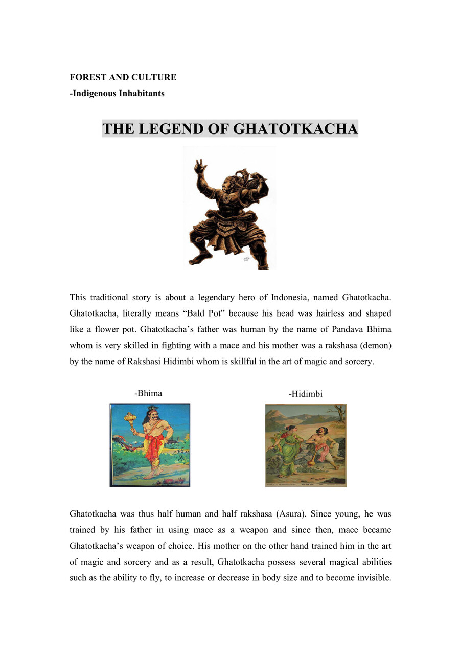 The Legend Of Ghatotkacha by Riseki - Flipsnack