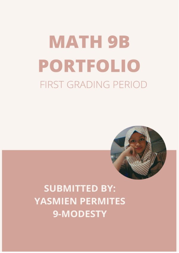 1st Grading Period Math A Portfolio by - Flipsnack