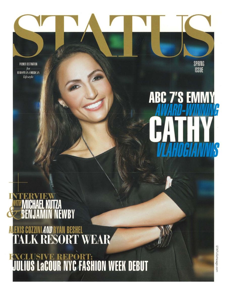 STATUS MAGAZINE - Cathy Vlahogiannis by Cathy Vlahogiannis - Flipsnack