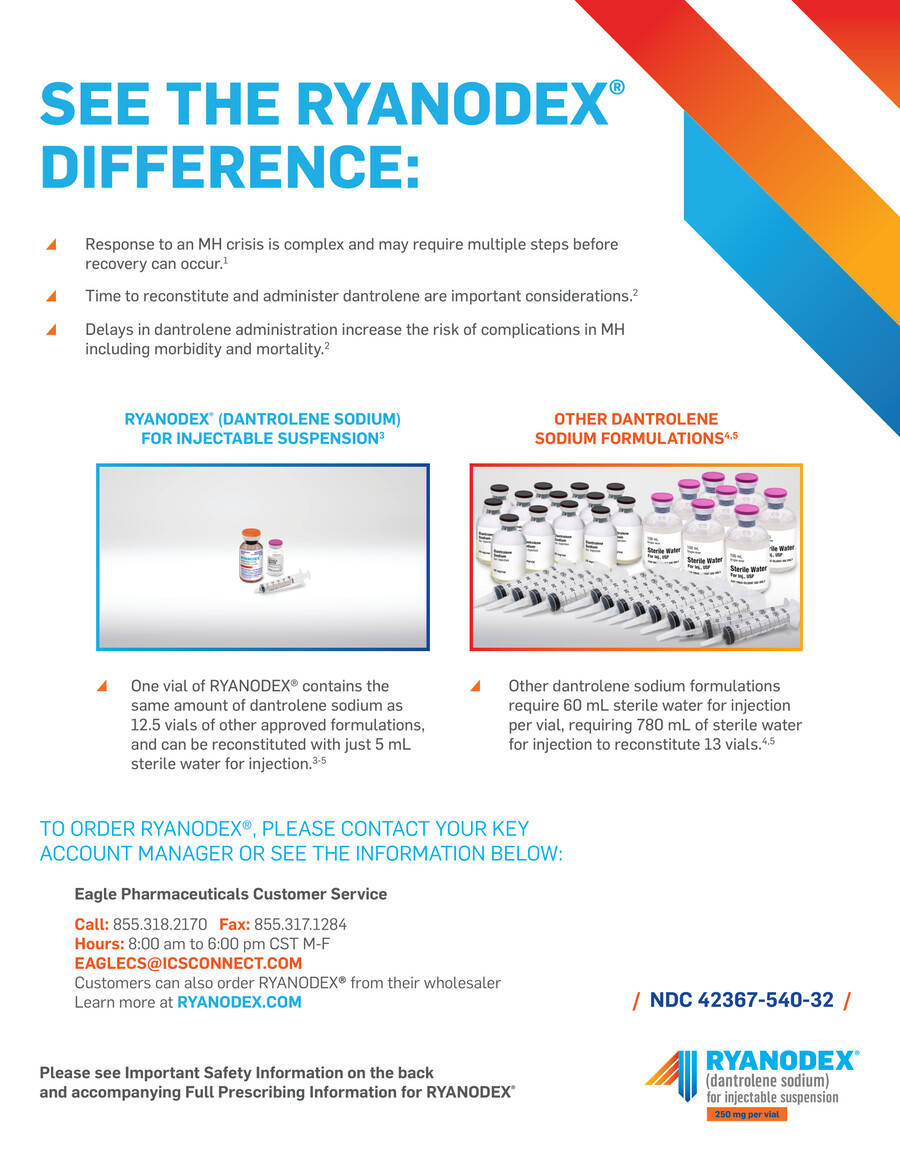 Ryanodex: Comparative Sheet by Ken Ward - Flipsnack