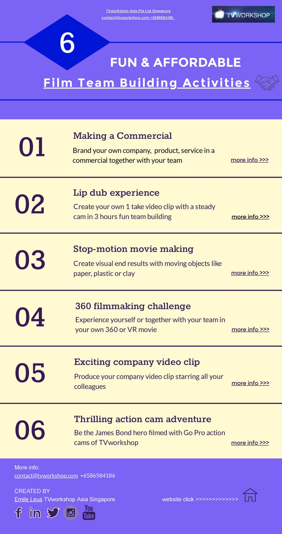 6-Fun-Affordable-Film-Team-Building-Activities-for-2019 TVwo by ...