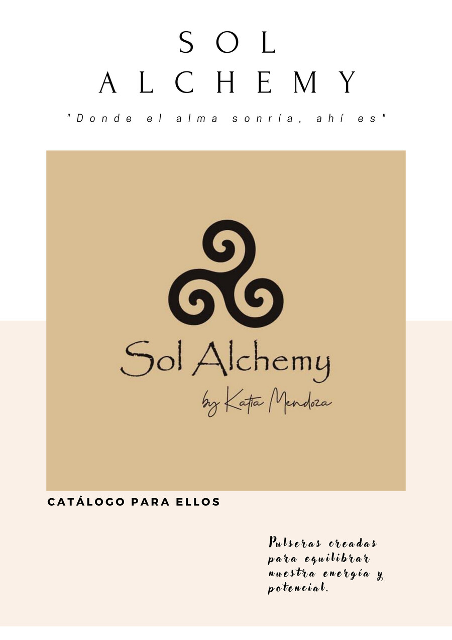 Sol alchemy: Catálogo para ellos by Sol Alchemy - Flipsnack
