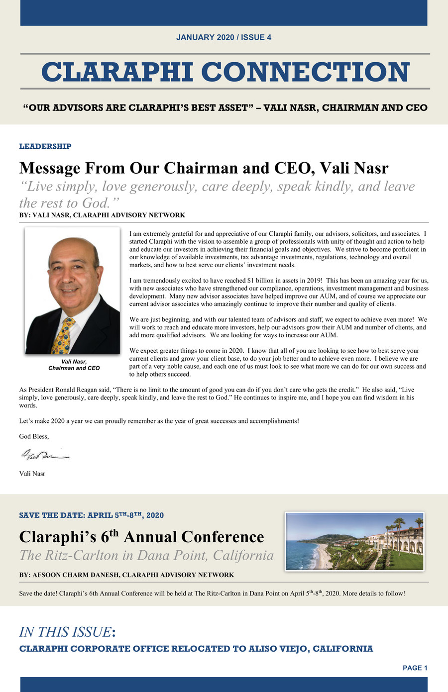 Claraphi Connection Newsletter - Issue 4_FINAL by Roxanna M Guinan ...