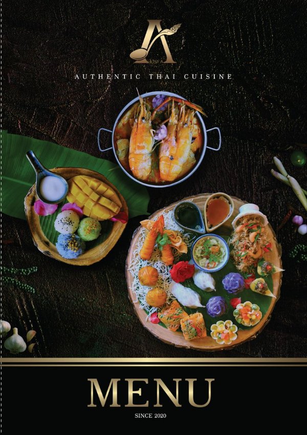 Anya Authentic Thai Cuisine Menu by Anya Cafe - Flipsnack