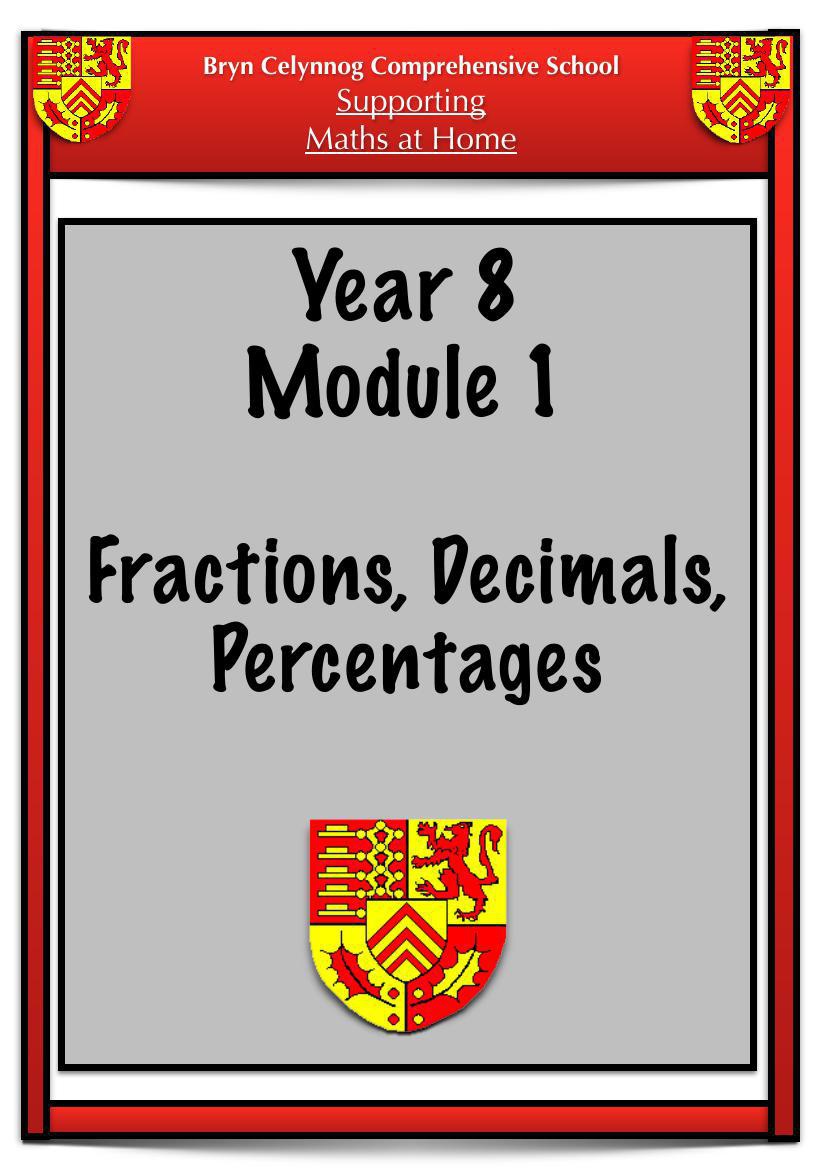Year 8 Module 1 Booklet PDF by C D - Flipsnack