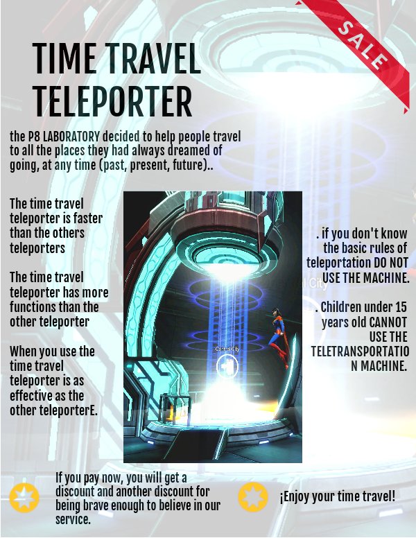 Copy of TIME TRAVEL TELEPORTER by angie... - Flipsnack