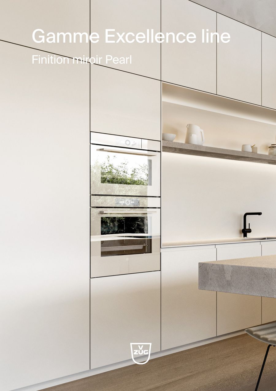 Pearl color leaflet by V-ZUG AG