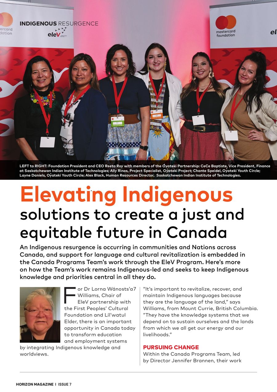 Elevating Indigenous solutions to create an equitable future by ...