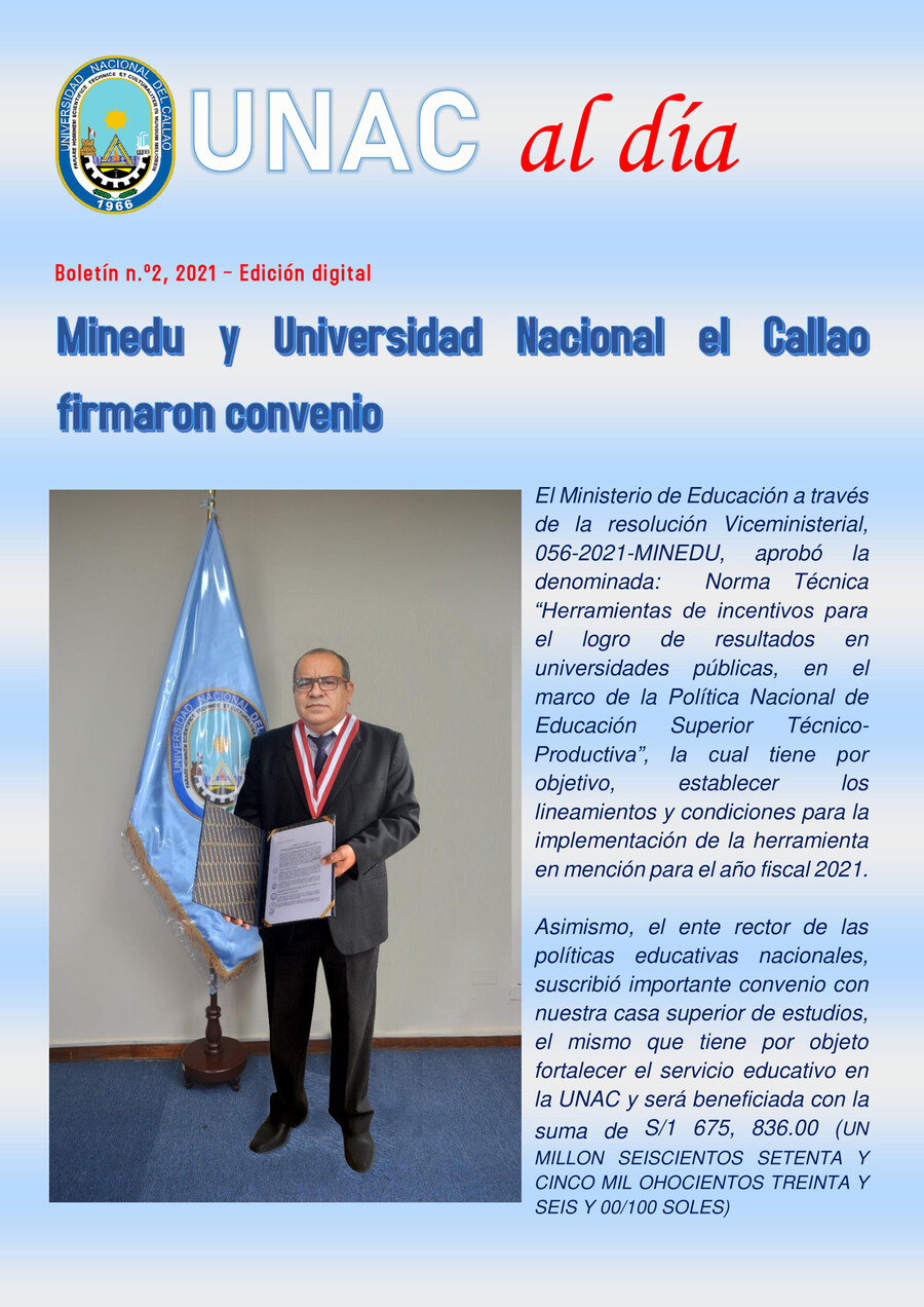 UNAC AL DÍA N°2 - 2021 by - Flipsnack