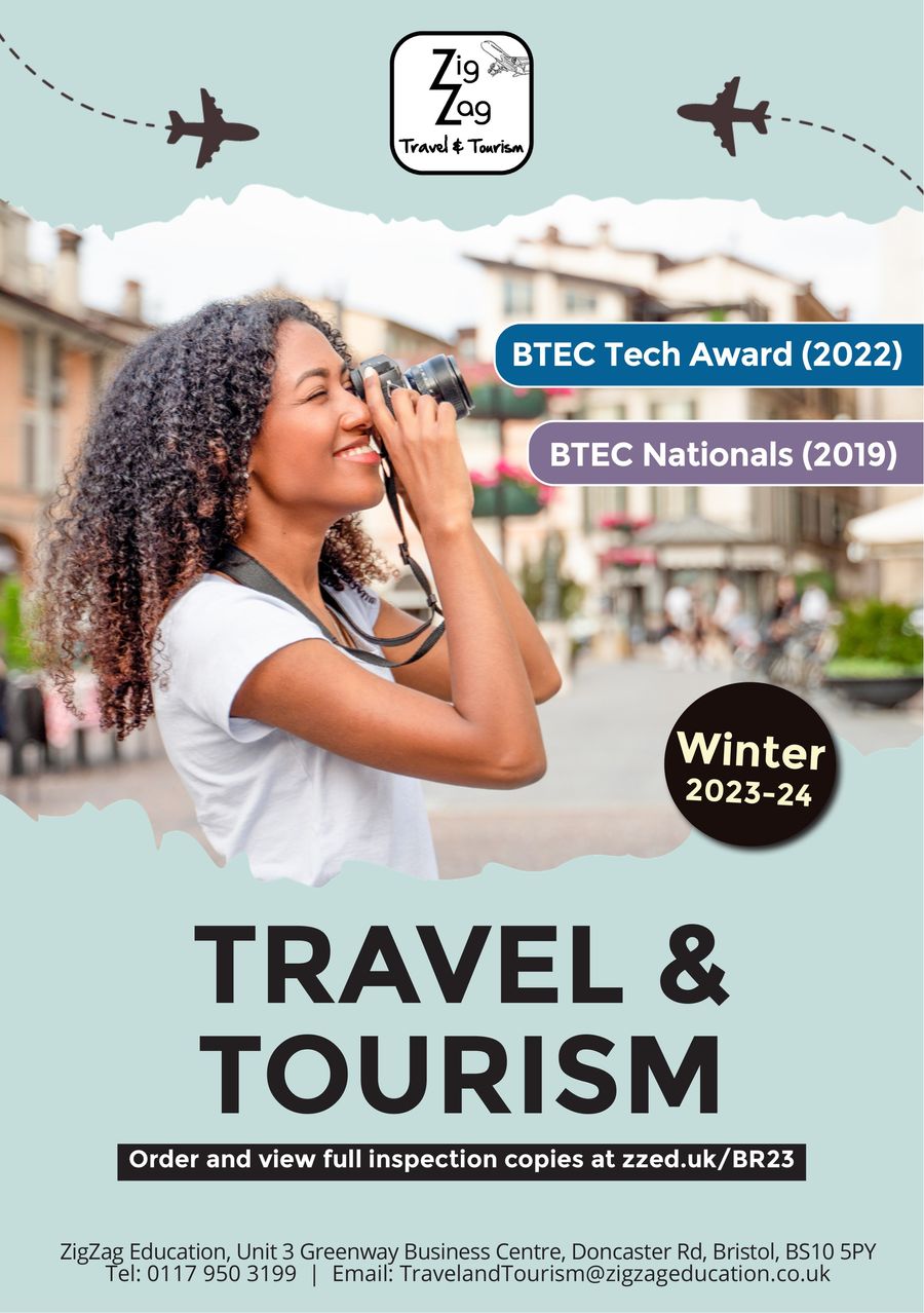 Travel and Tourism brochure by ZigZag Education - Flipsnack