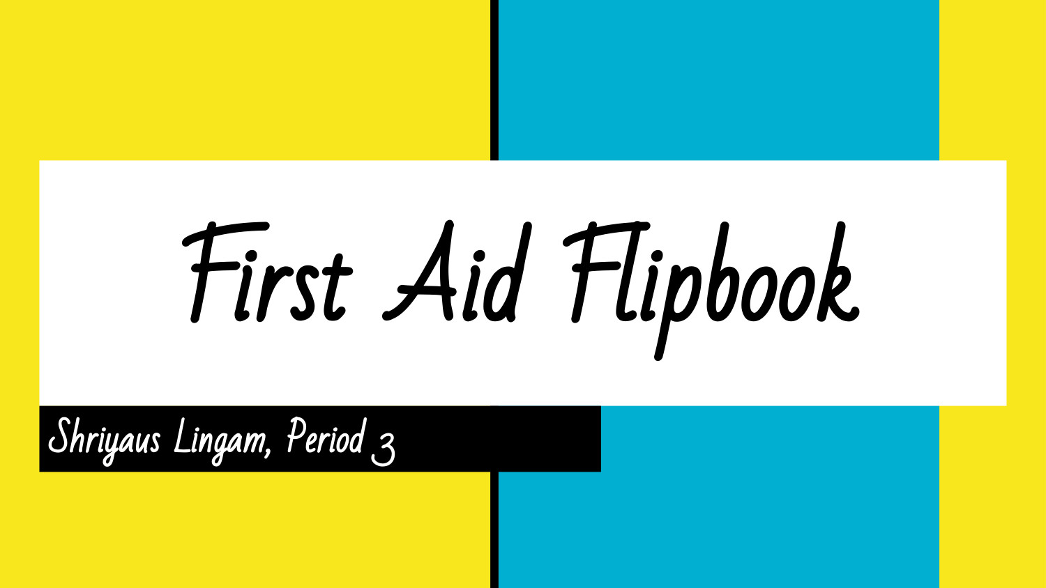 First Aid Flipbook by Shriyaus Lingam - Flipsnack
