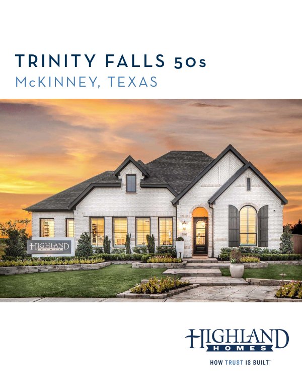 Trinity Falls 50s by Highland DFW - Flipsnack