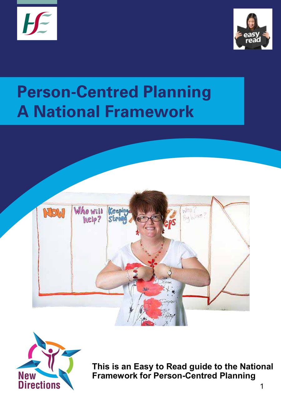 Easy Read - HSE Person-Centred Planning Framework by Helena Cronin ...