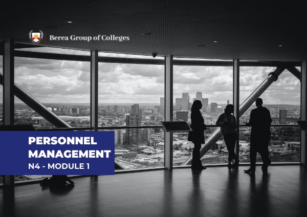 Personnel Management N4: Module 1 by E-Publishing - Flipsnack