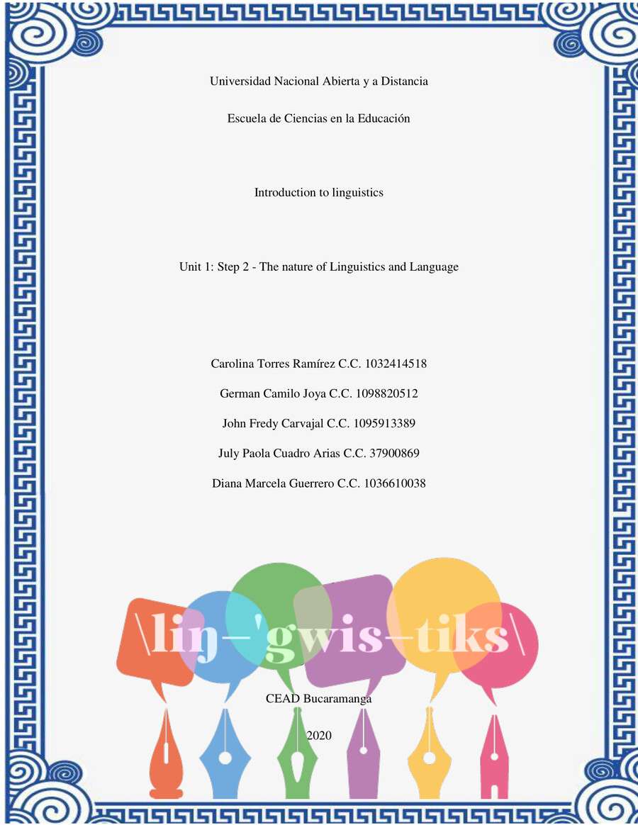 Final Document Intro To Ling By Diana Flipsnack