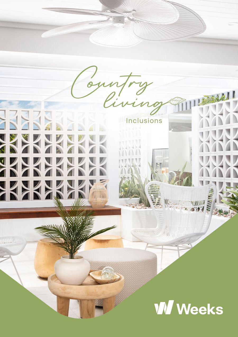 Weeks Homes - Country Living Inclusions 3-7-24 by Xplore