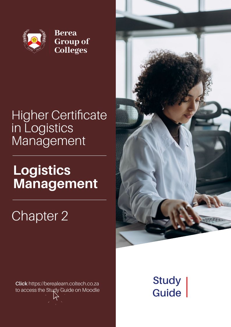 HC in Logistics Management (LM) Chapter 2 by E-Publishing