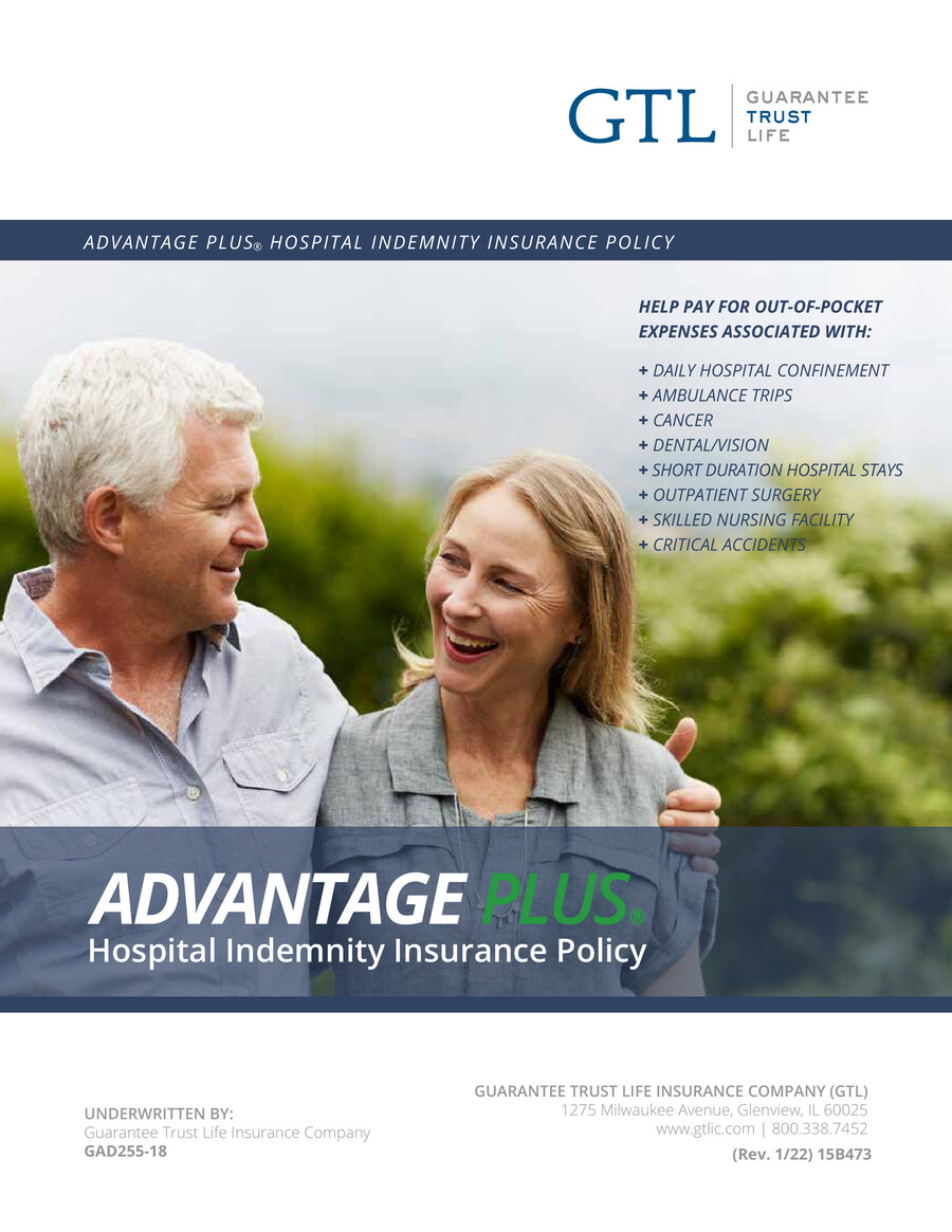 GTL's Advantage Plus Hospital Indemnity Insurance by John - Flipsnack