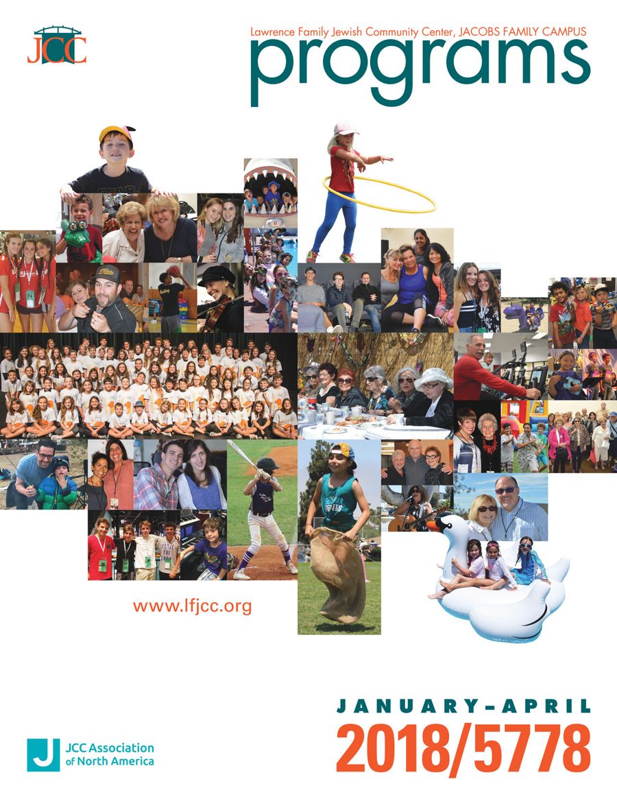 JCC program Guide Jan - April 18 by Dan Shapiro - Flipsnack
