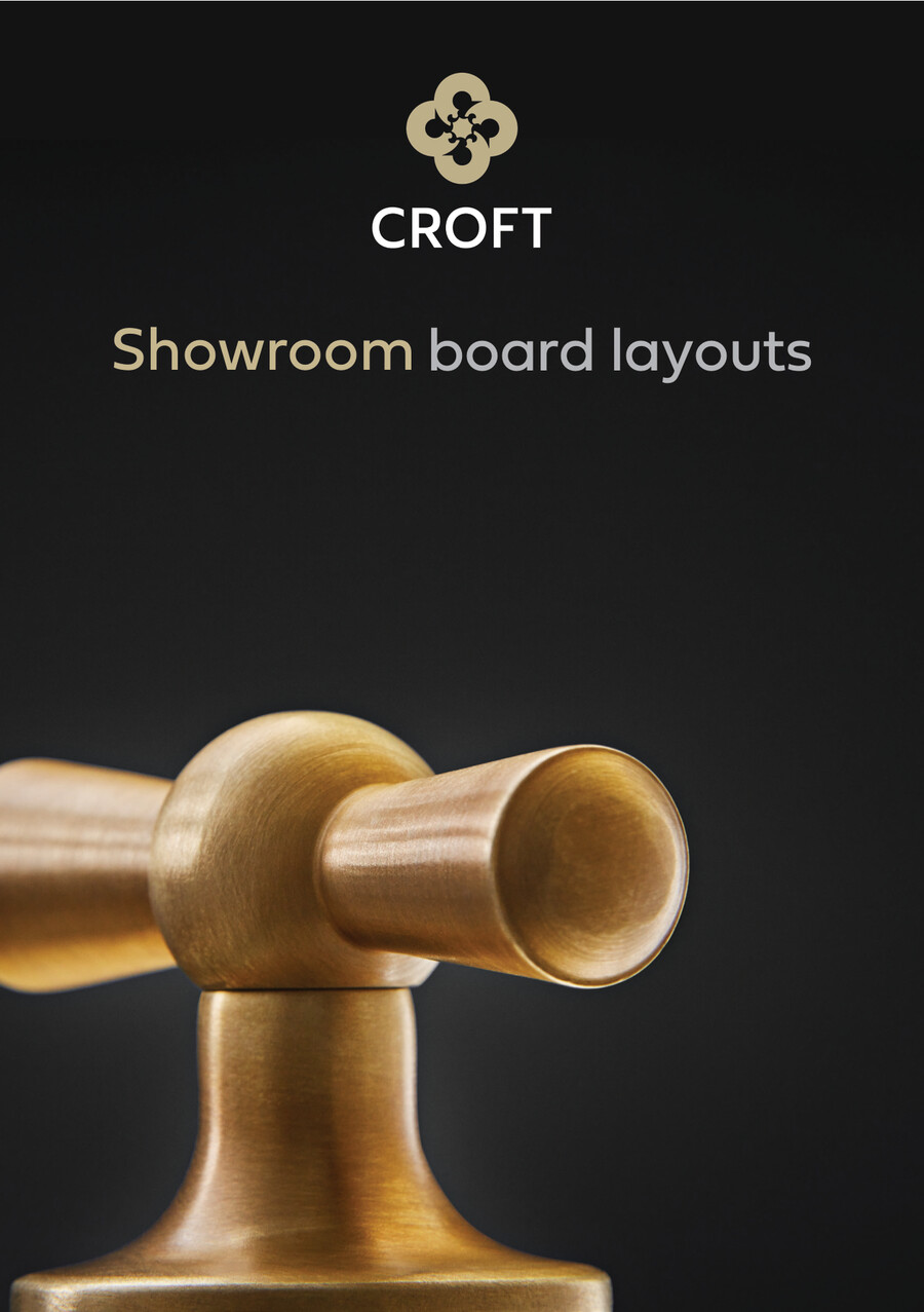 Full Showroom Board Layouts - Croft Architectural Hardware by Tom Bell ...