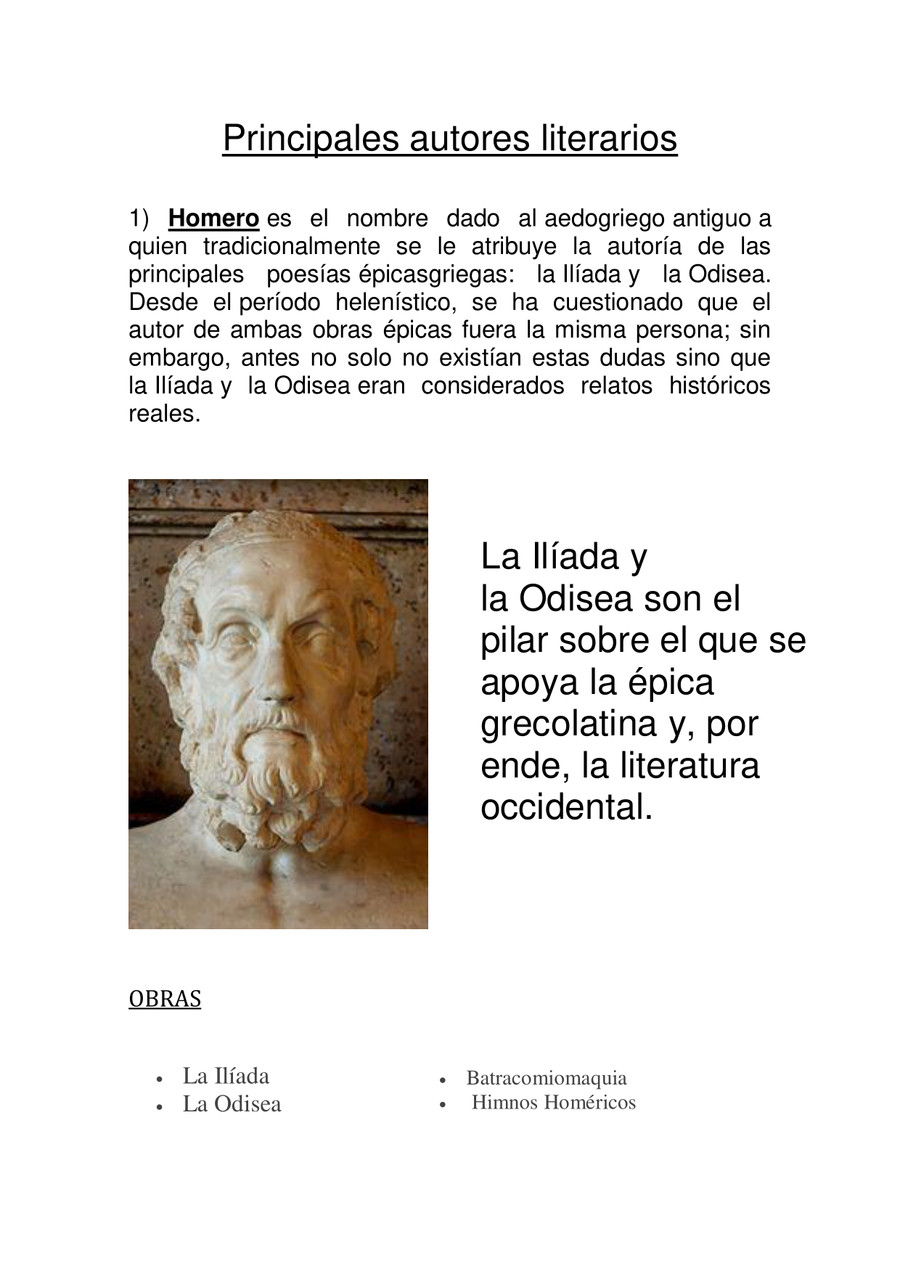 Principales autores literarios by Gabriel - Flipsnack